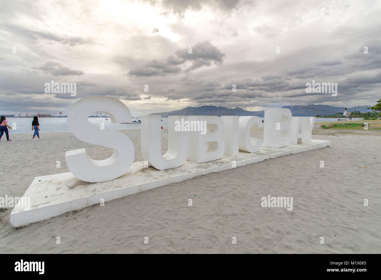 Jan 27, 2018 Subic bay sign at Subic beach, Philippines Stock Photo - Alamy