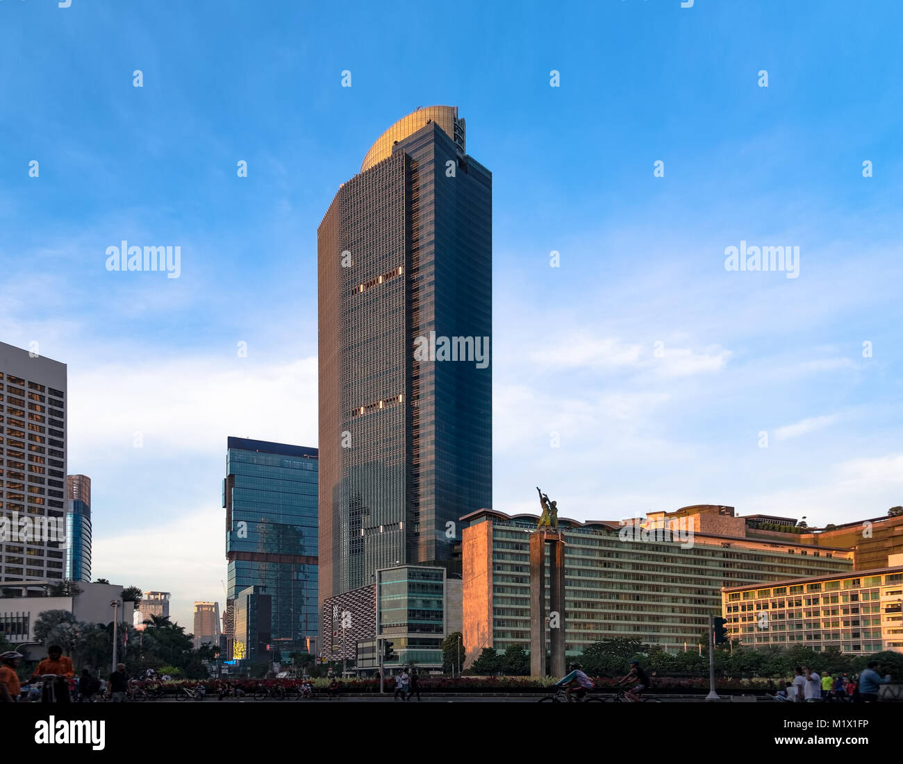 Monumen bunderan hi hi-res stock photography and images - Alamy