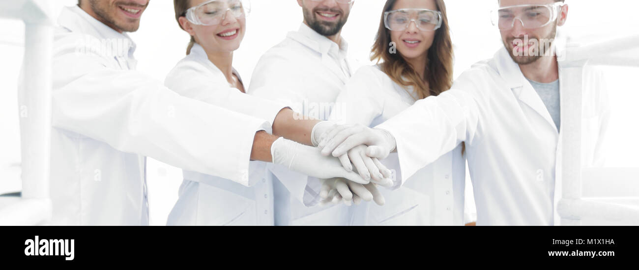 creative team of young scientists Stock Photo - Alamy