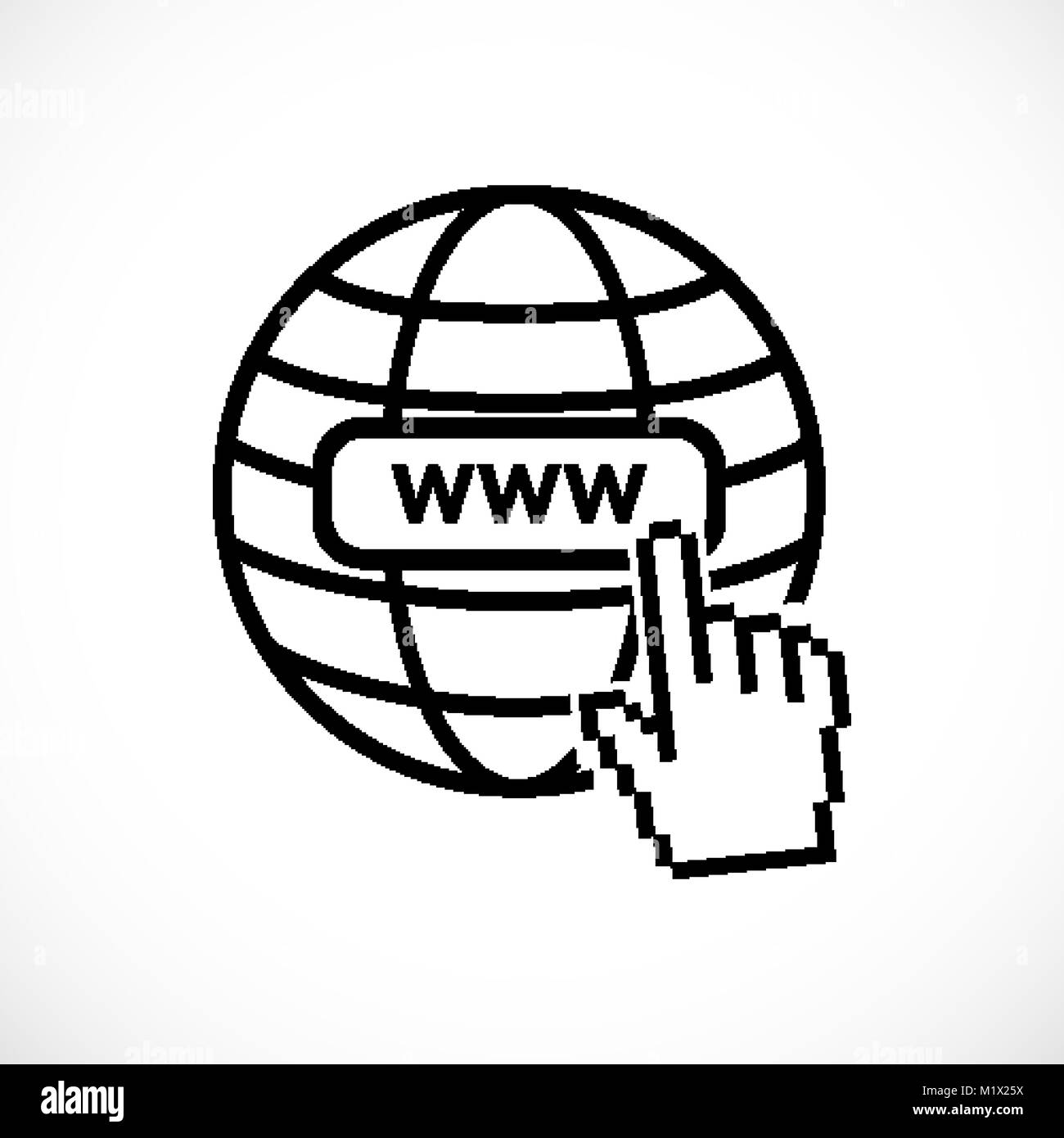 Old mouse cursor Black and White Stock Photos & Images - Alamy