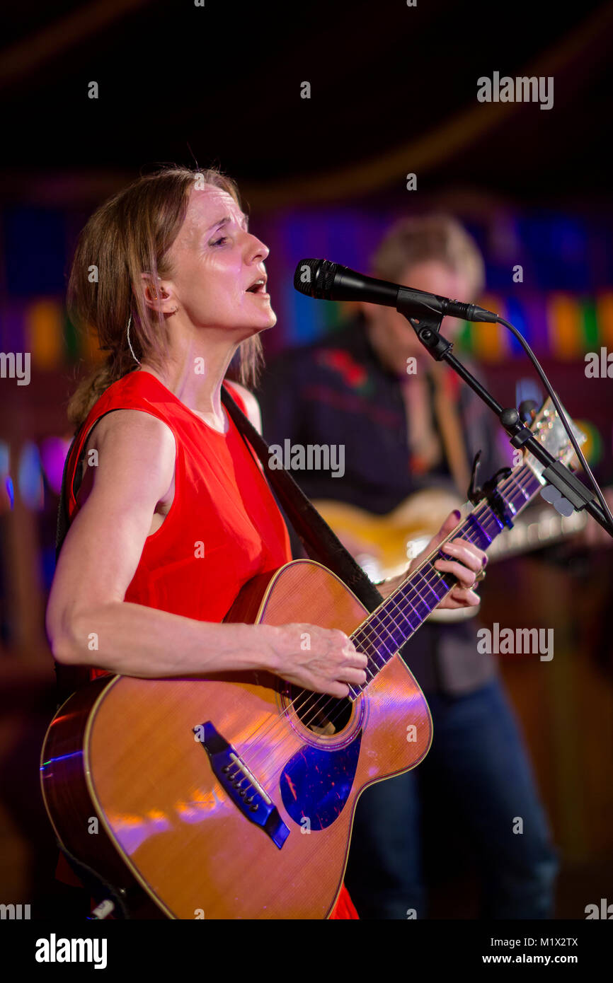 The American singer, songwriter and musician Patty Griffin performs a ...