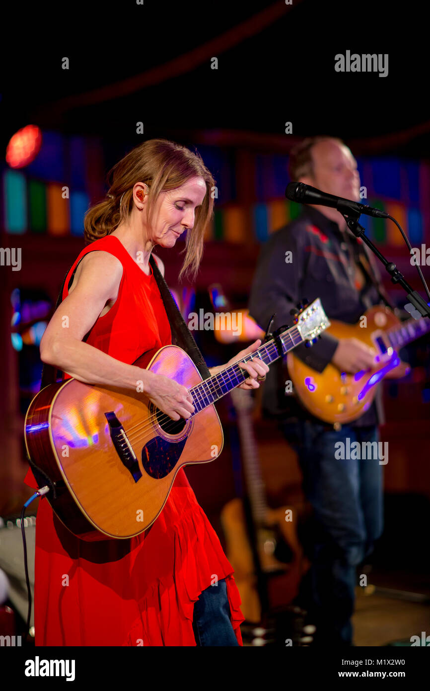 The American singer, songwriter and musician Patty Griffin performs a ...
