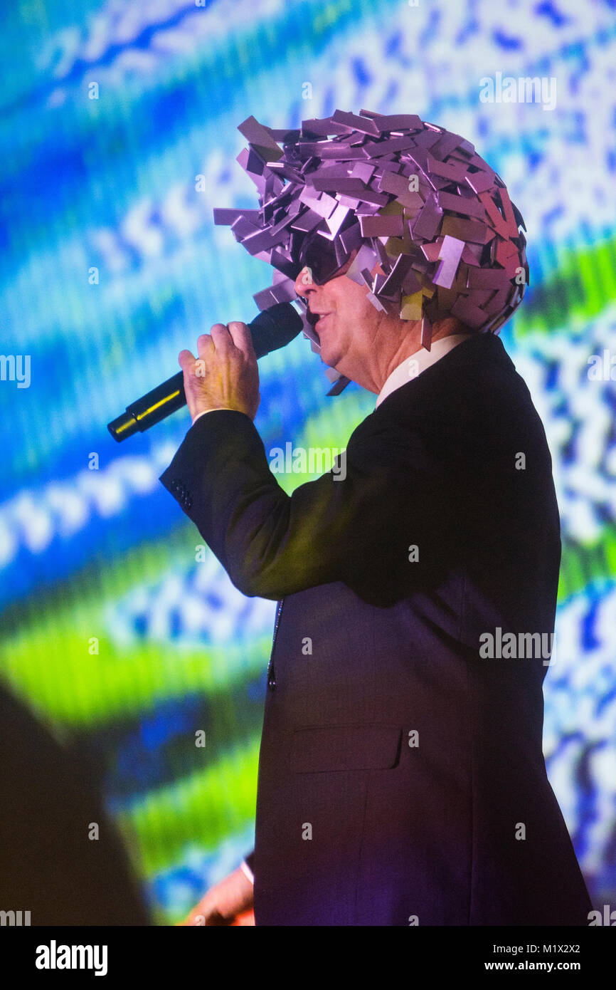 Norway, Bergen – June 17, 2017. The English electronic pop and house ...