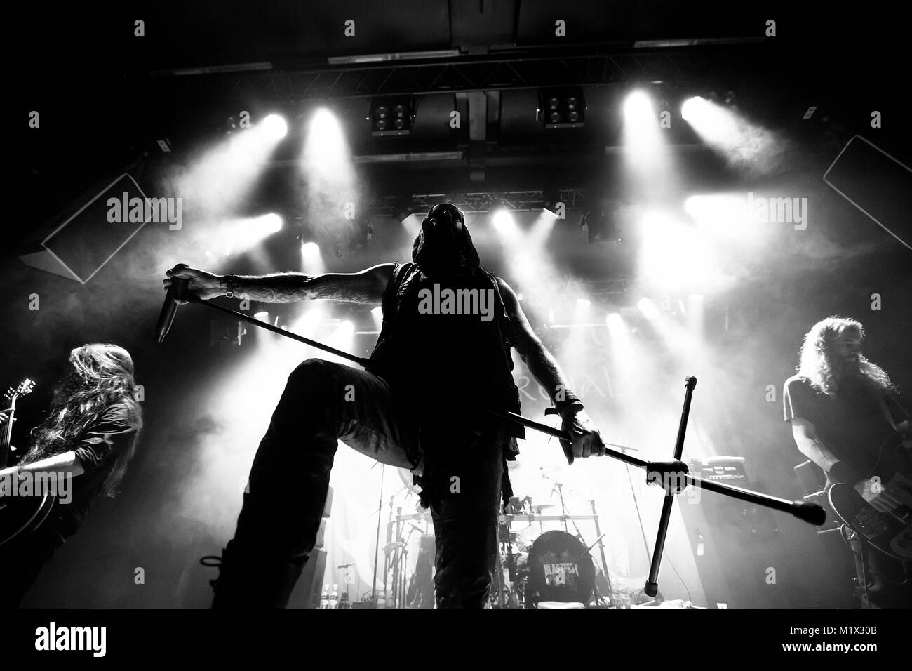 Hard rock folk band Black and White Stock Photos & Images - Alamy