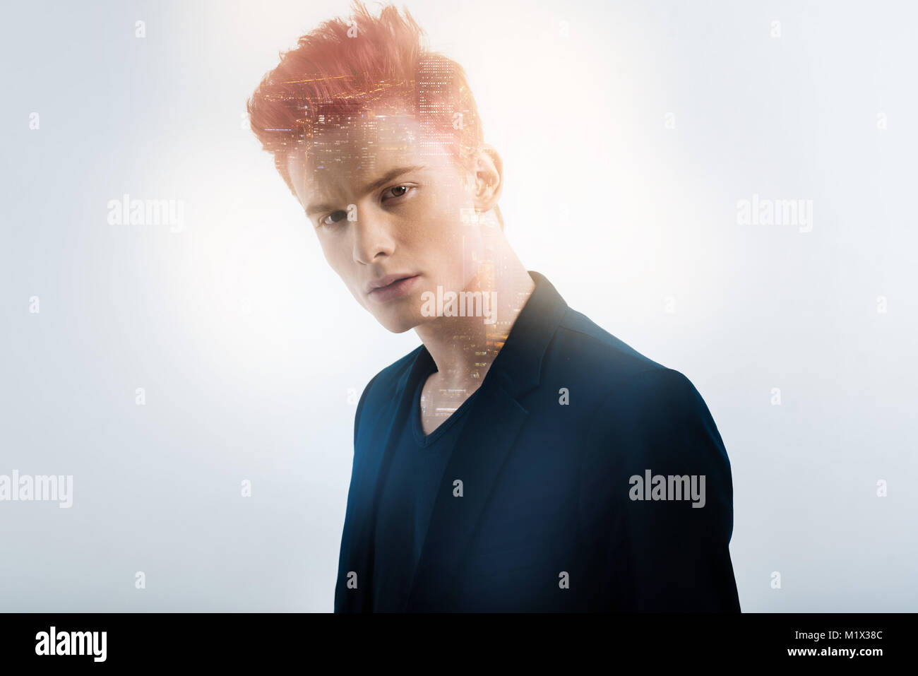 Fashion thinking vision model hi-res stock photography and images - Alamy