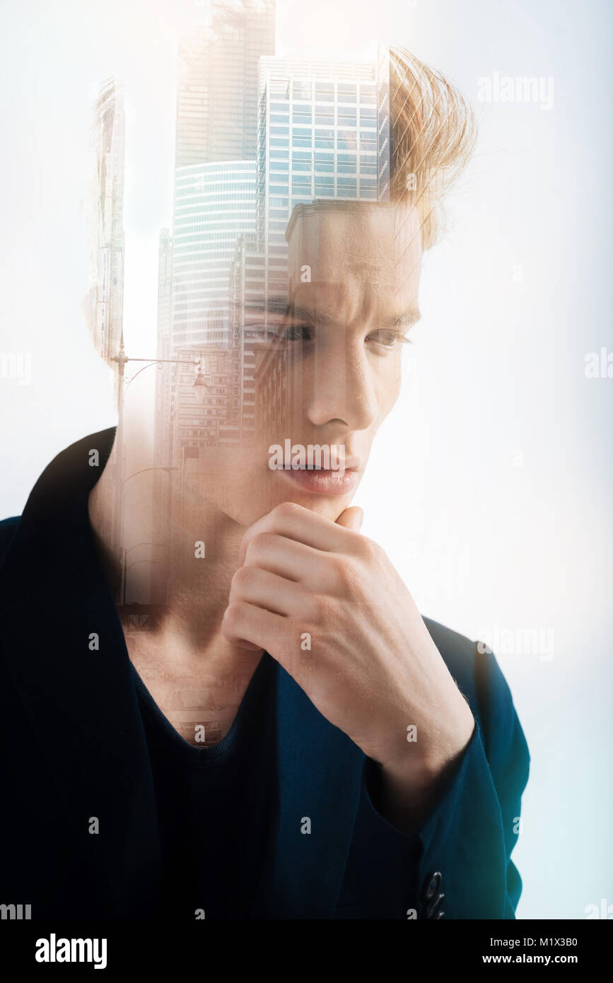 Fashion thinking vision model hi-res stock photography and images - Alamy