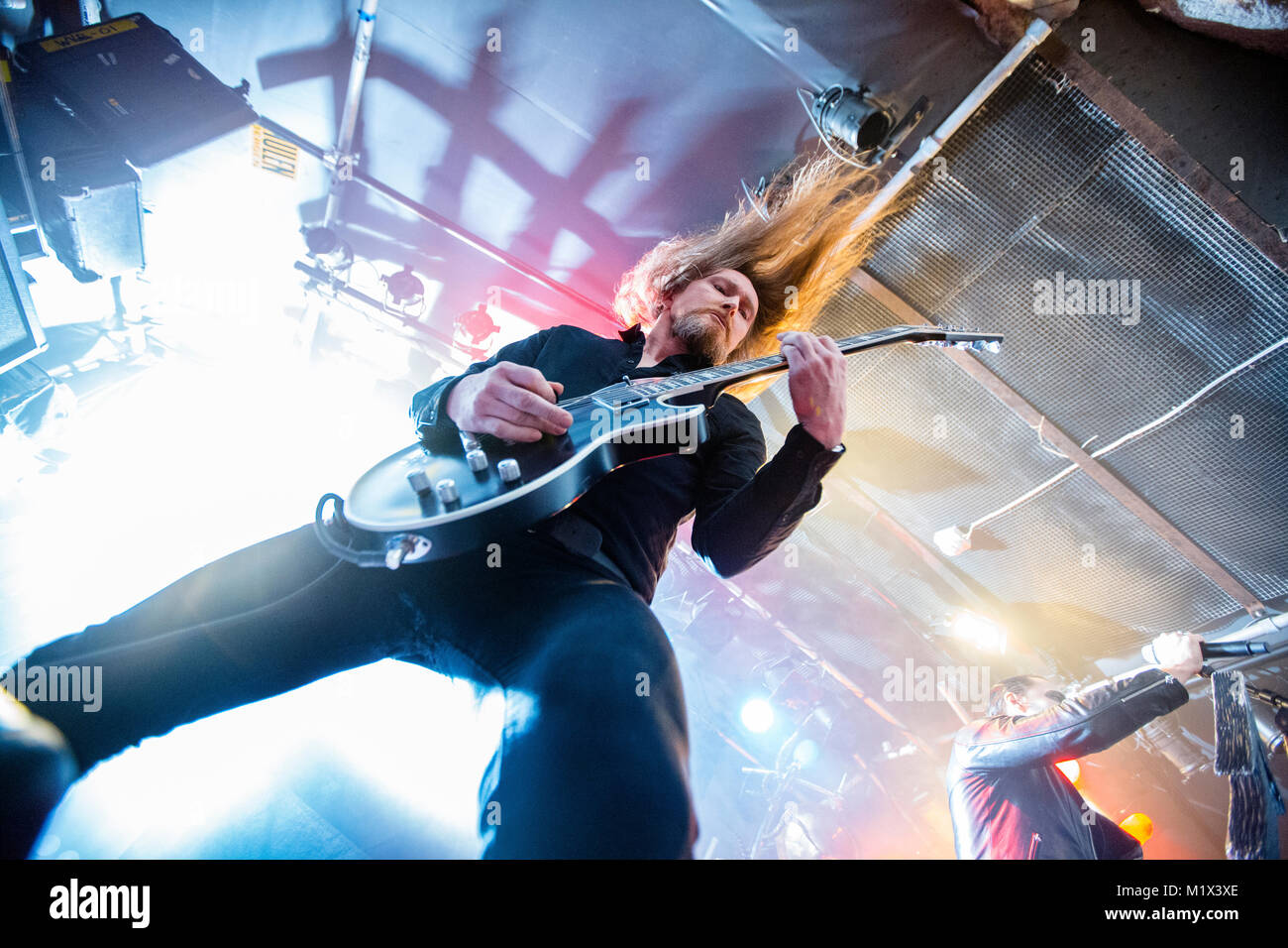 Norway, Bergen - November 30, 2017. The Norwegian black metal band ...