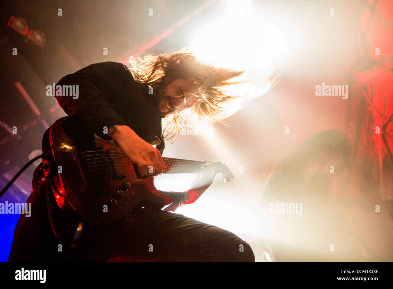 Norway, Bergen - November 30, 2017. The Norwegian black metal band ...