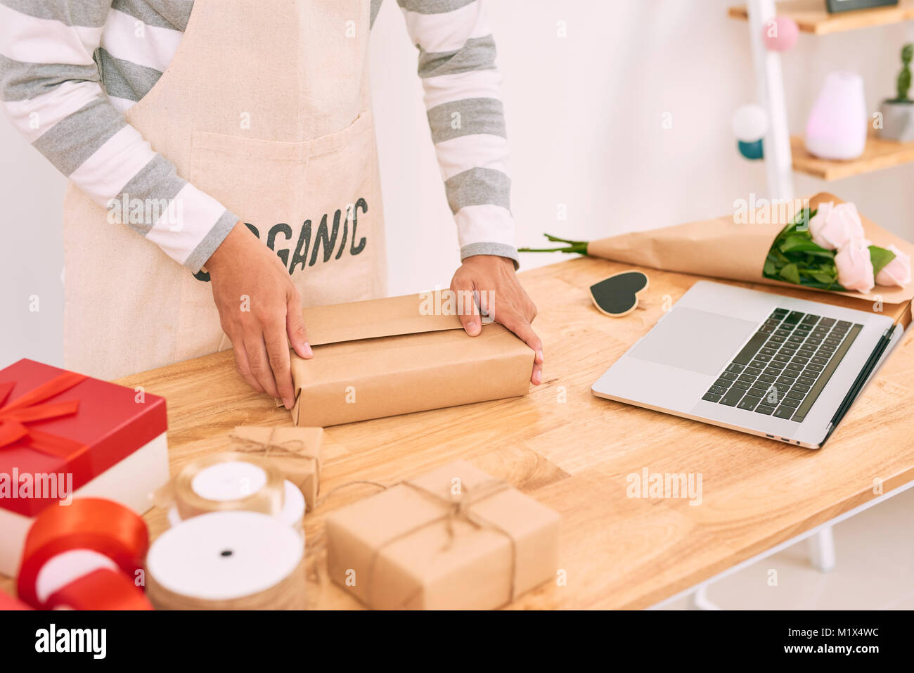 Wrapping purchase hi-res stock photography and images - Alamy