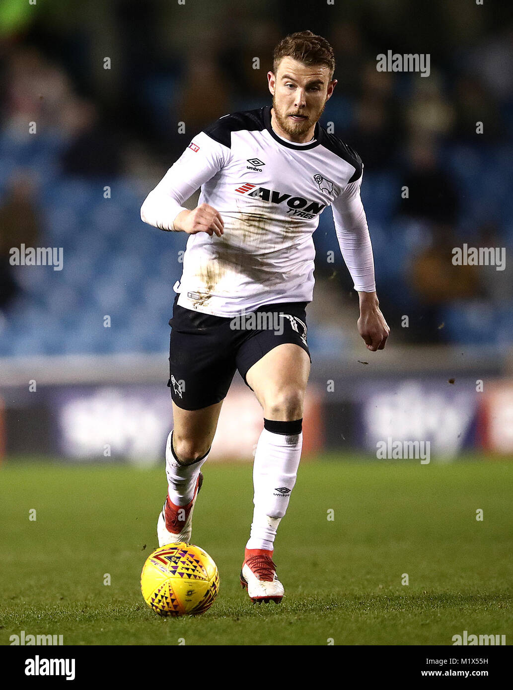 Derby County's Sam Winnall Stock Photo - Alamy