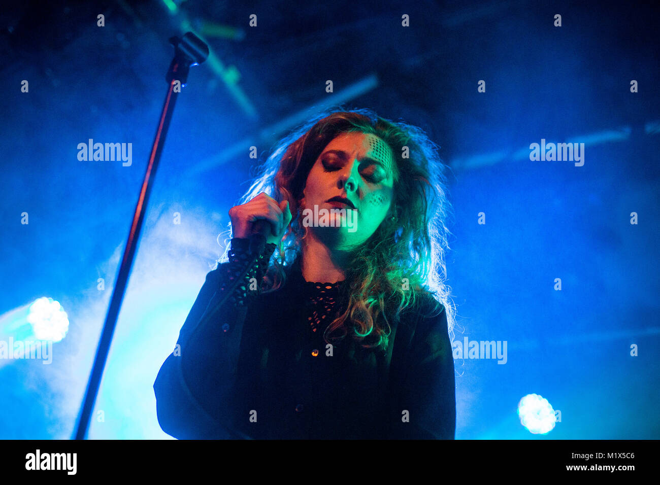 Norway, Bergen - September 22, 2017. The Norwegian progressive rock ...