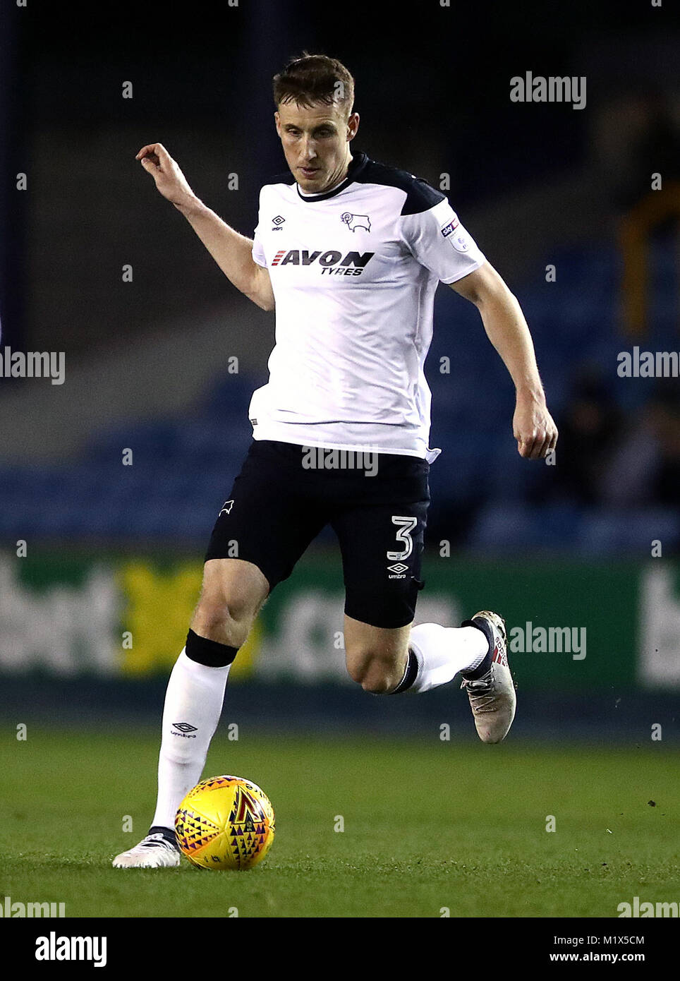 Derby County's Craig Forsyth Stock Photo - Alamy