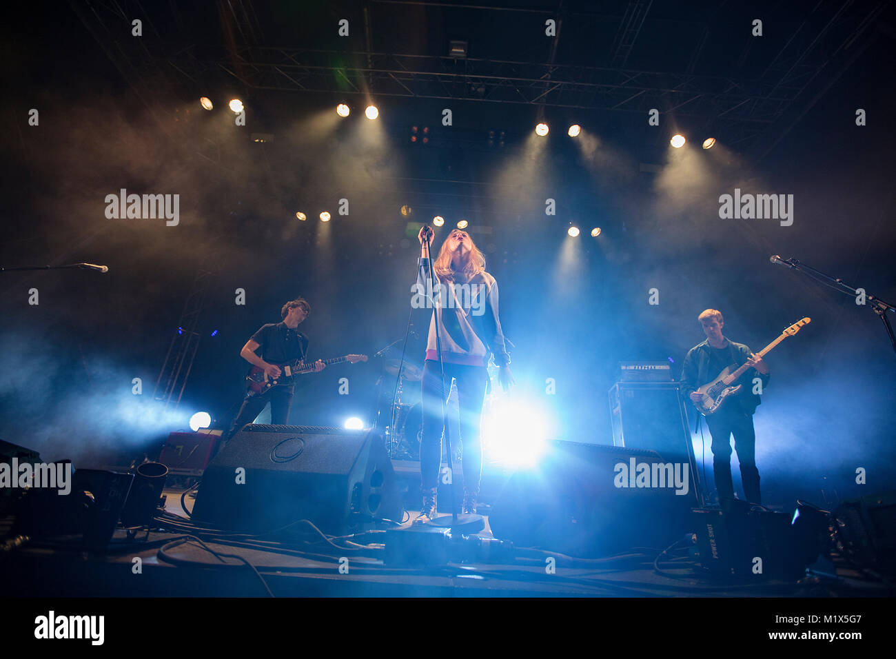 The Norwegian pop-rock band Sløtface (formerly known as Slutface ...