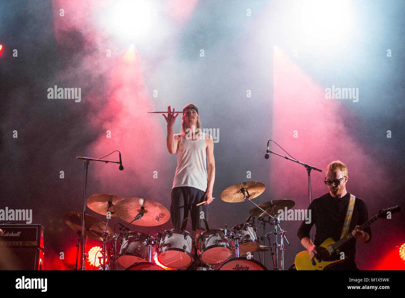 Norway, Uskedal – August 4, 2017. The Norwegian blues rock band ...