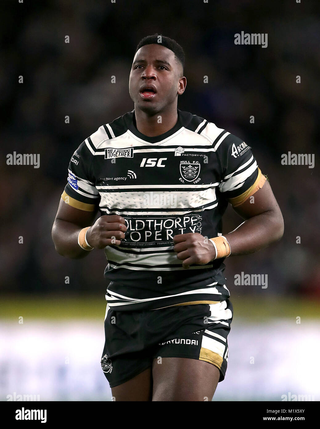 Hull FC's Masi Matongo Stock Photo - Alamy