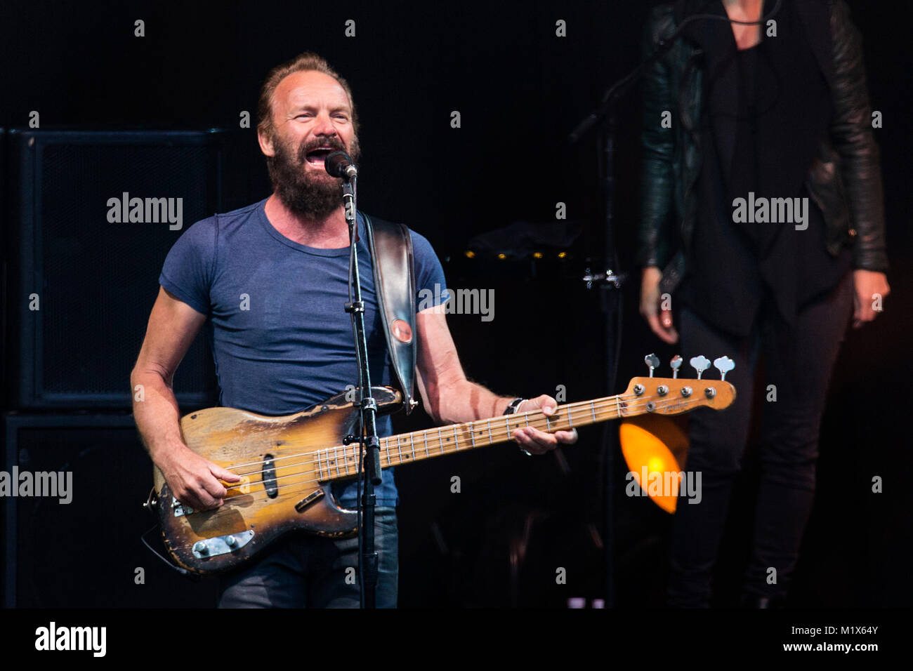 The English musician, singer and songwriter Sting performs a live ...