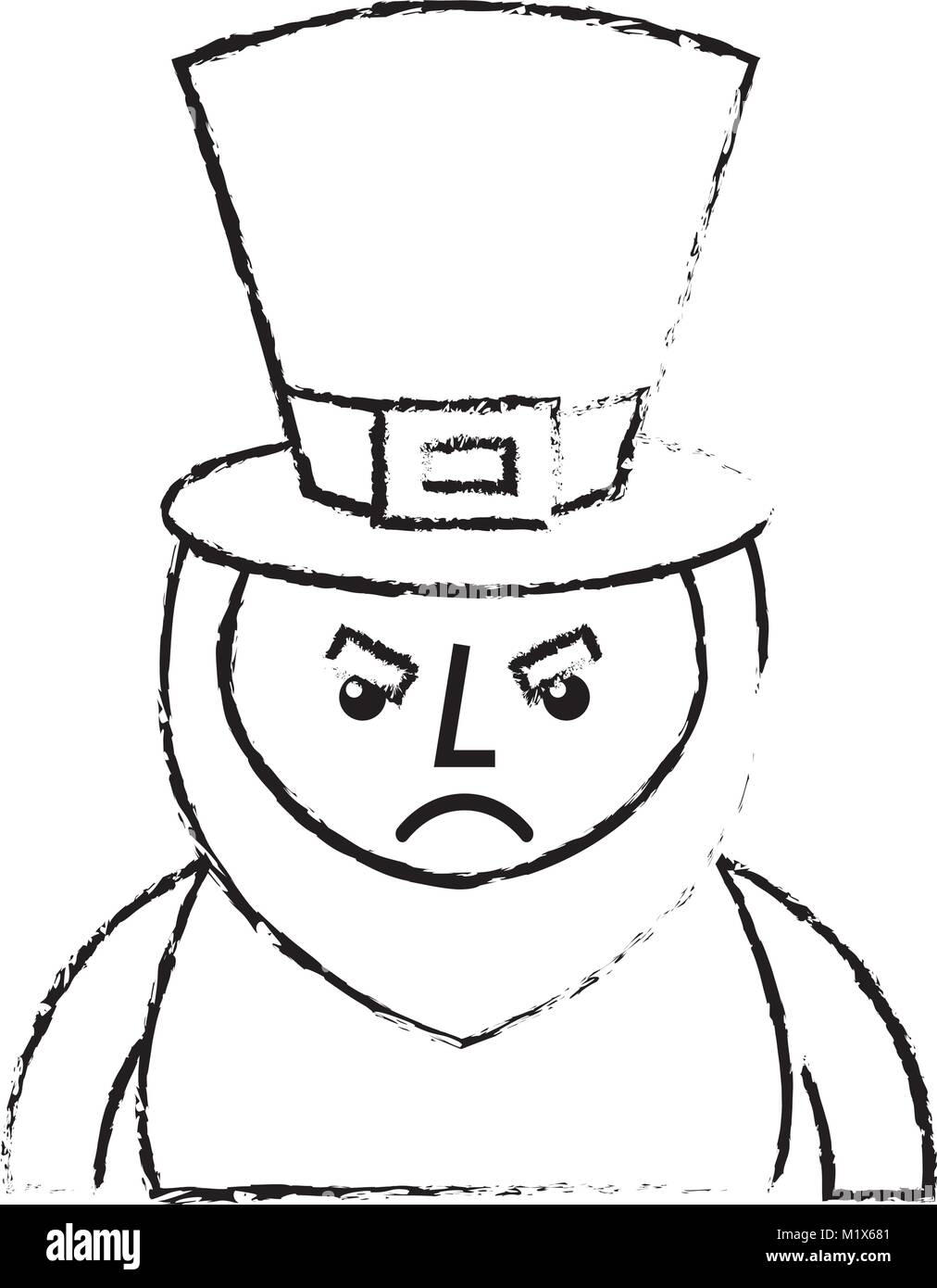 Angry leprechaun hi-res stock photography and images - Alamy