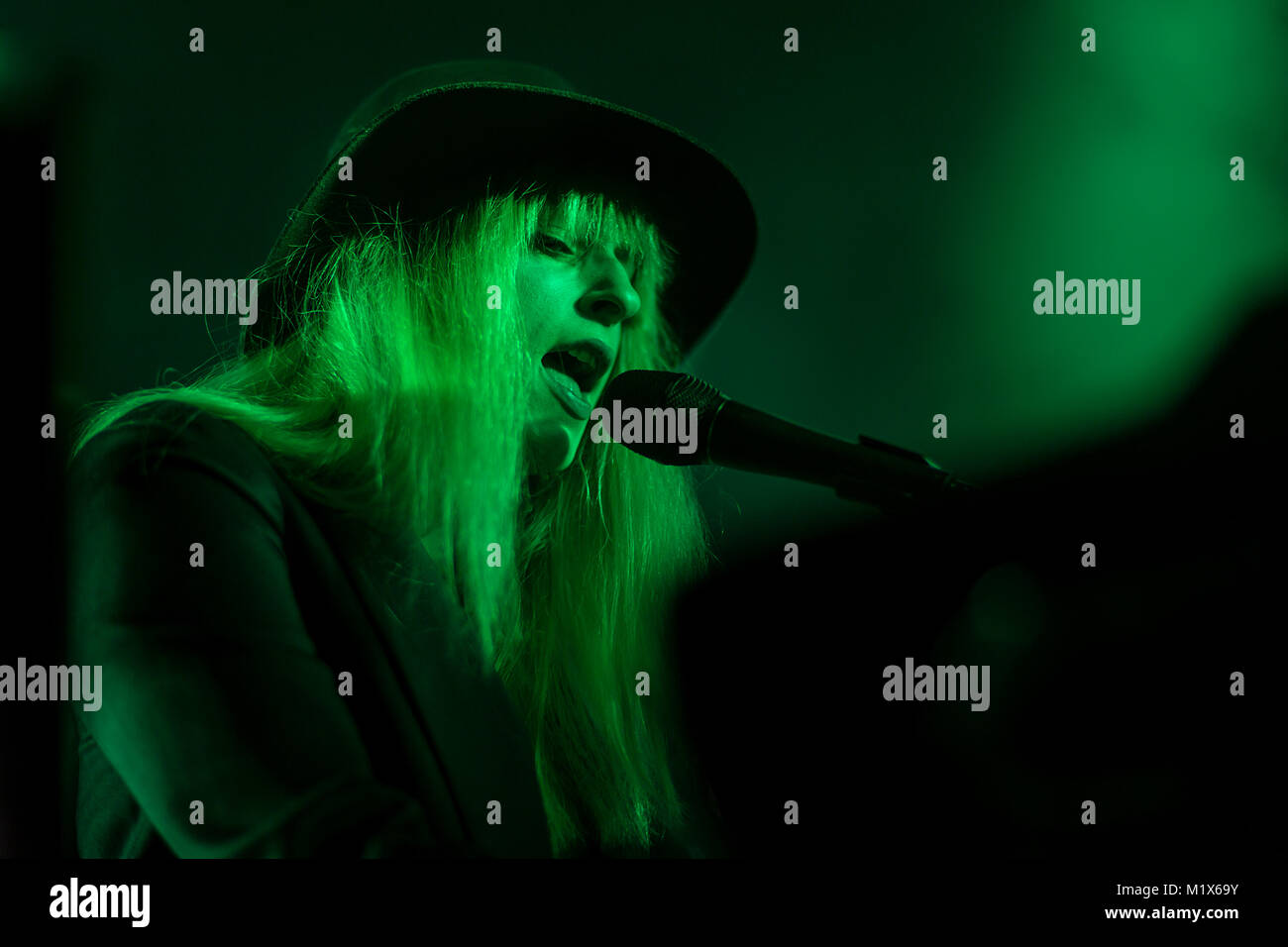 The Norwegian singer, songwriter and musician Susanne Sundfør performs ...