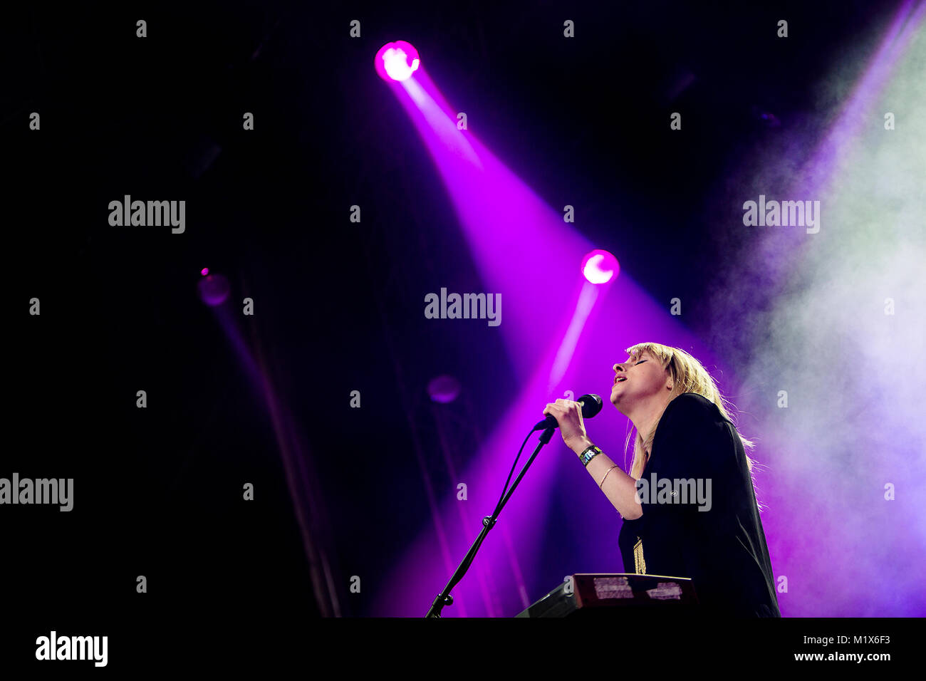 The Norwegian singer, songwriter and musician Susanne Sundfør performs ...