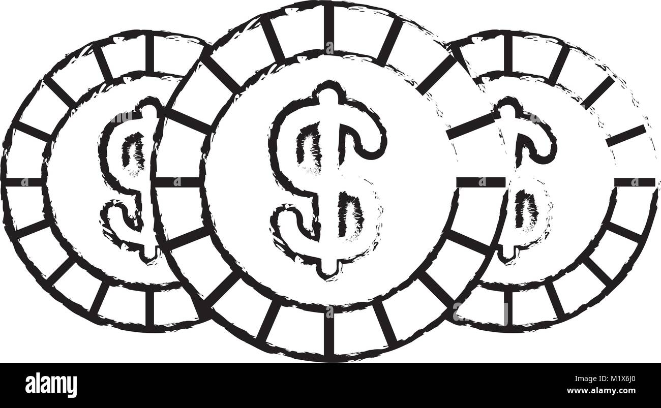 set three coins money dollar currency Stock Vector Image & Art - Alamy