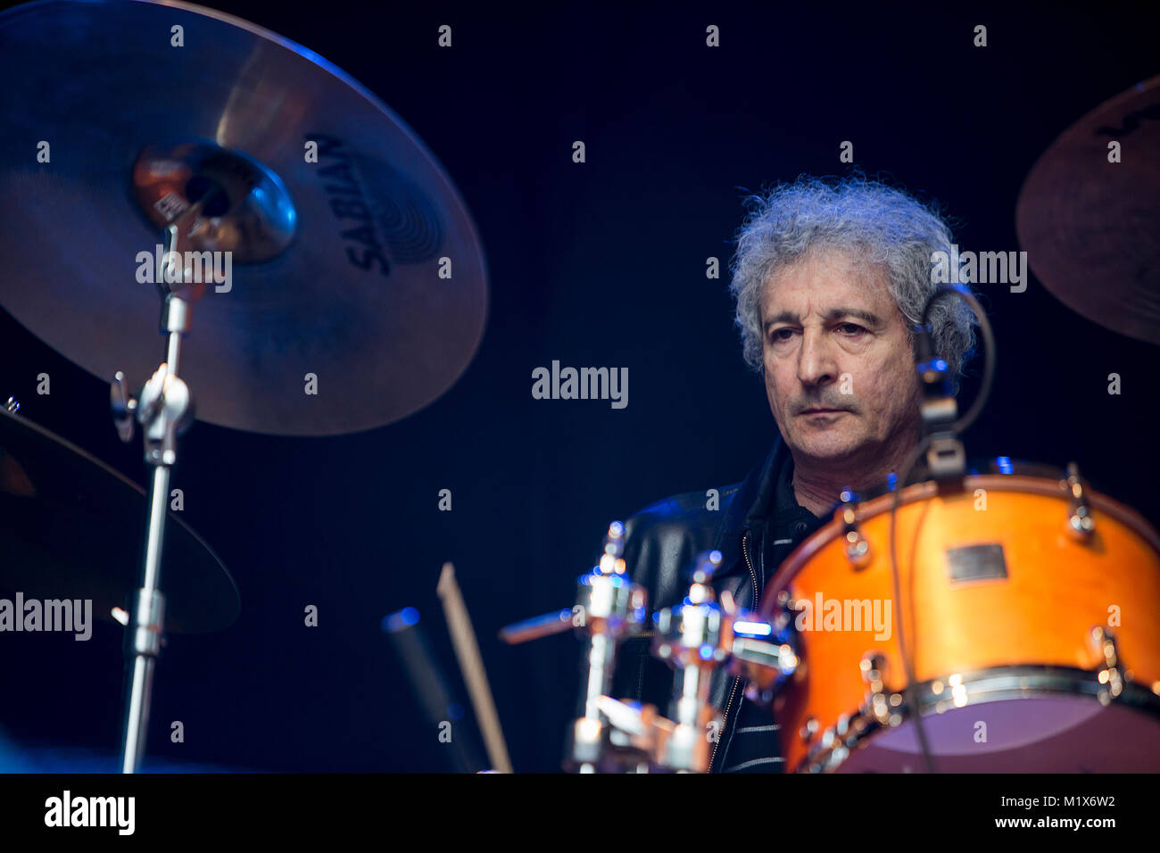 The American rock band Television performs a live concert at the ...