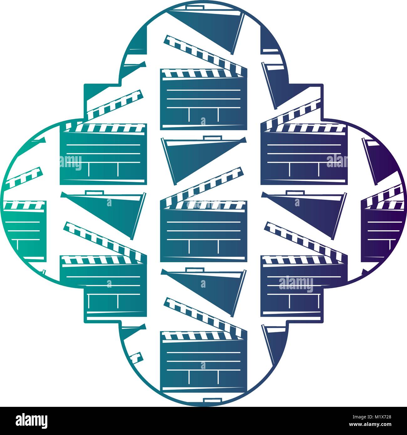 Casting stamp Stock Vector Images - Alamy