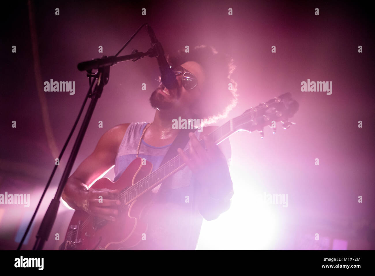 The American rock band The London Souls performs a live concert at the ...