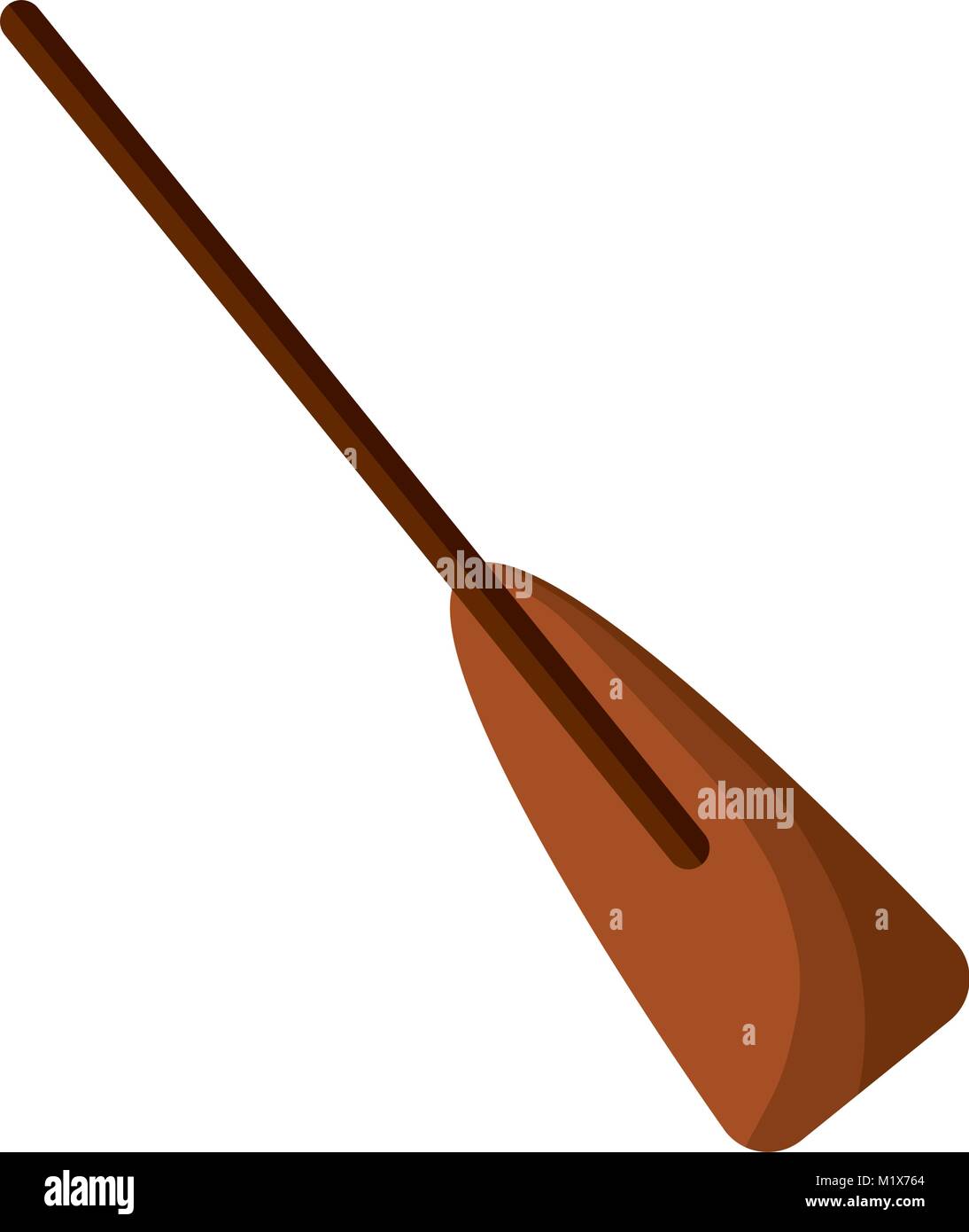 wooden boat oar sport object element Stock Vector Image & Art - Alamy