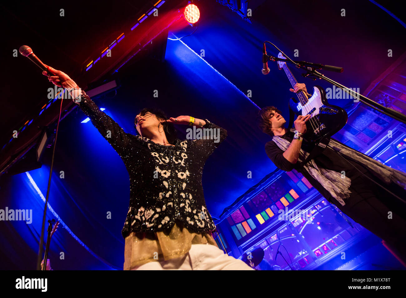 The English rock band The Struts performs a live concert at the ...