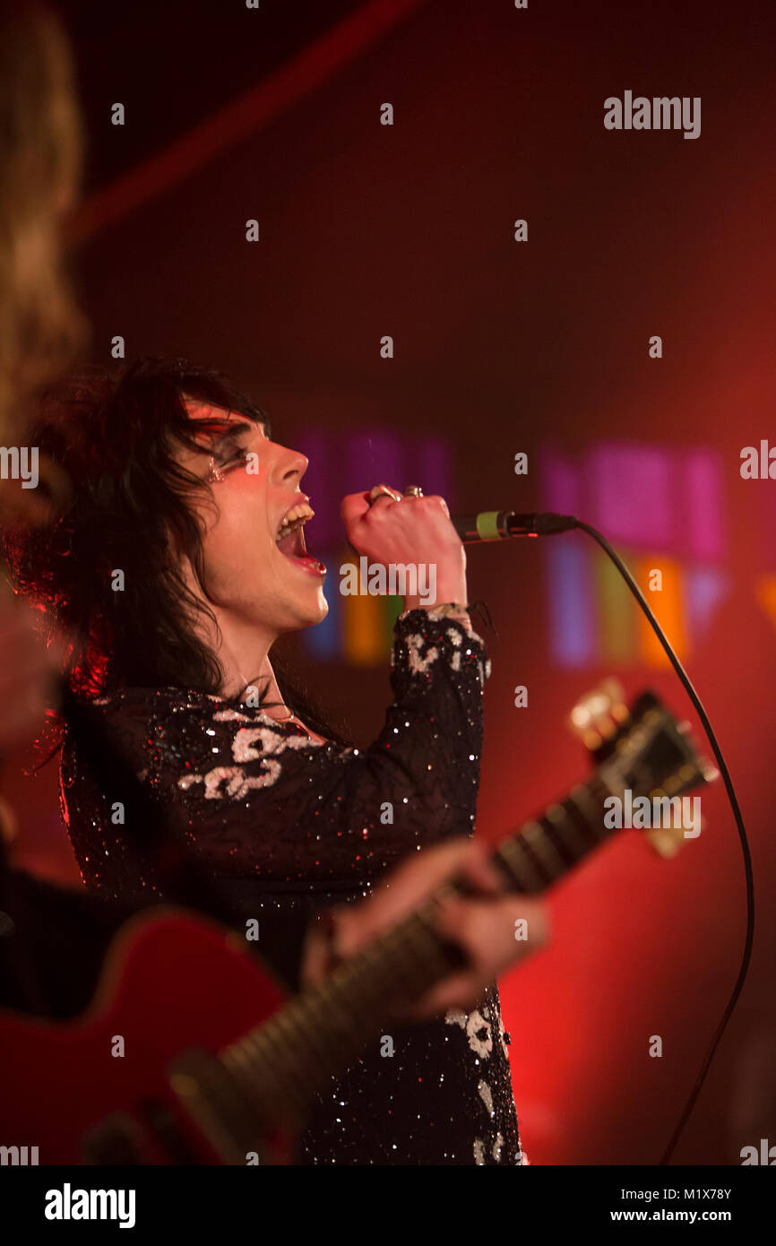 The English rock band The Struts performs a live concert at the ...