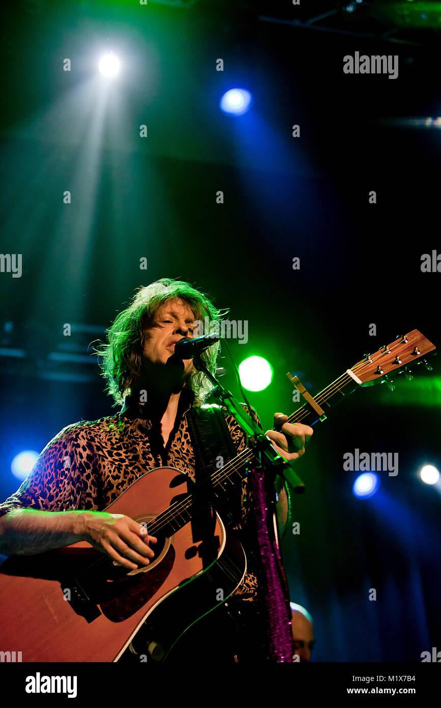 The Celtic folk and rock band The Waterboys performs a live concert at ...