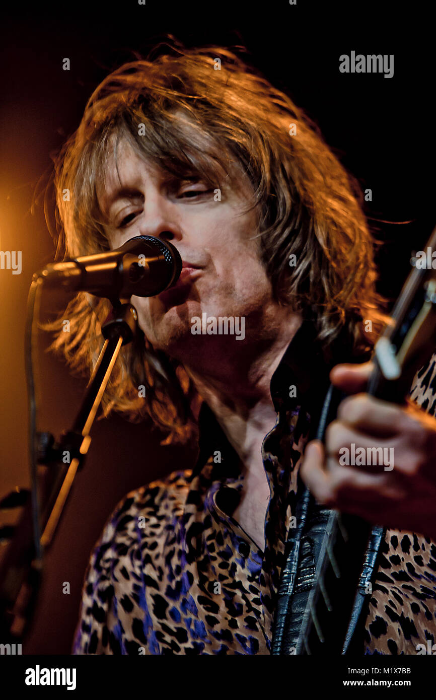 The Celtic folk and rock band The Waterboys performs a live concert at ...