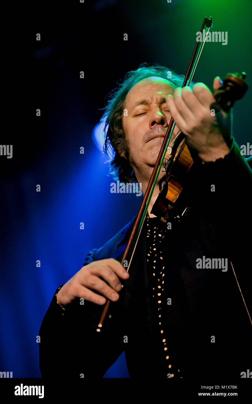 The Celtic folk and rock band The Waterboys performs a live concert at ...