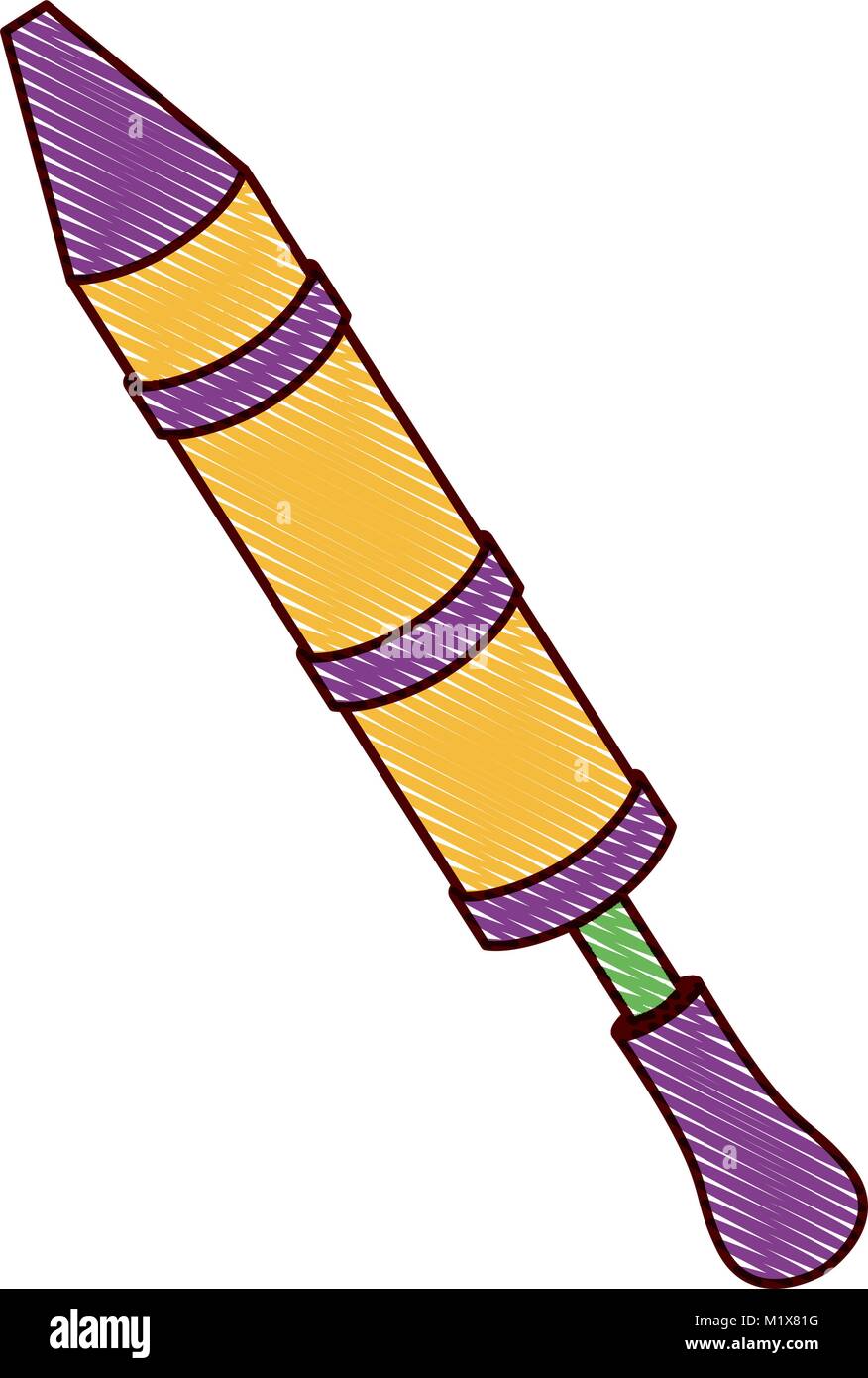 tool object pichkari indian tradition Stock Vector Image & Art - Alamy