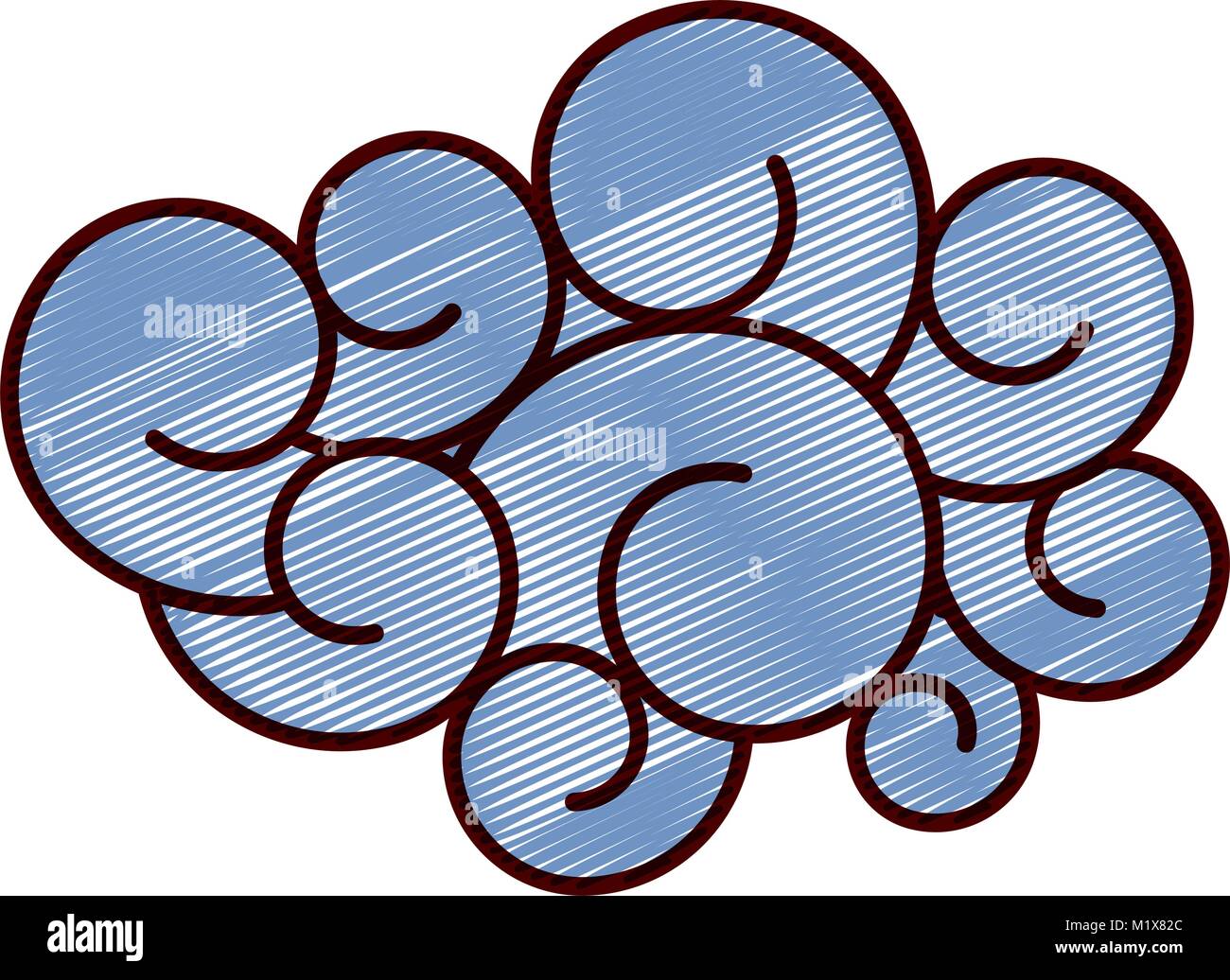 cloud weather climate cartoon image Stock Vector Image & Art - Alamy