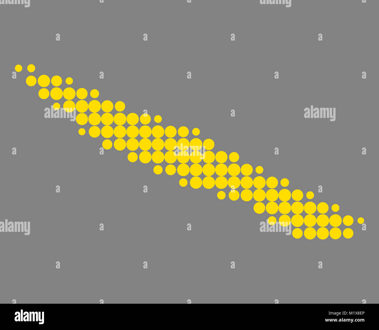 Map of Sao Jorge Stock Photo - Alamy