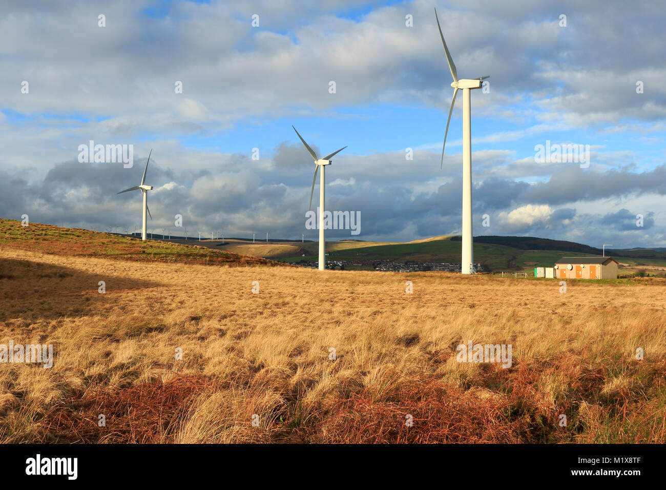Showing wind turbine tower hi-res stock photography and images - Alamy