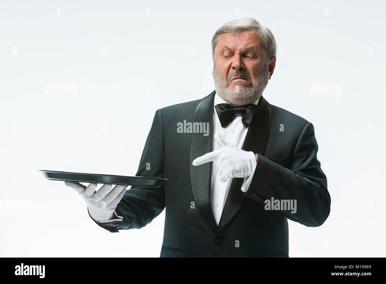 Waiter bad service hi-res stock photography and images - Alamy