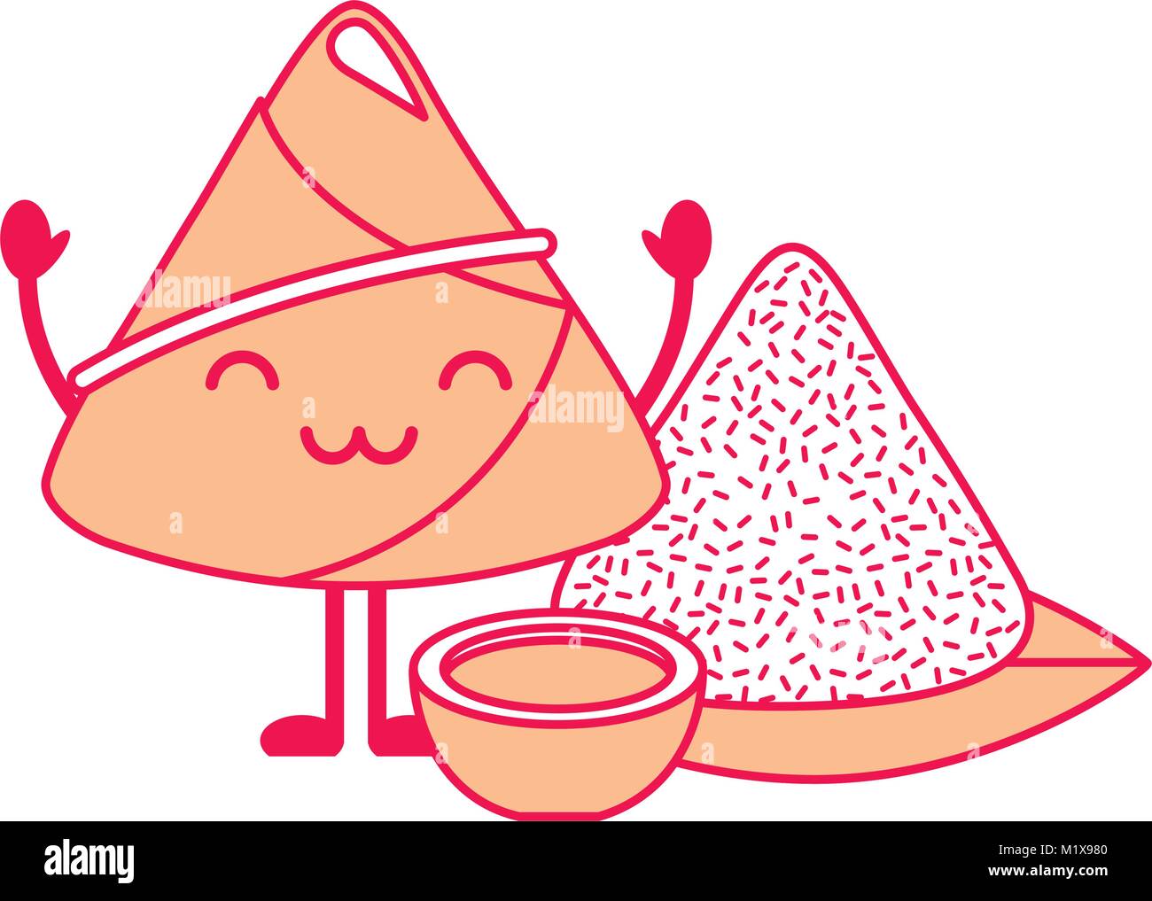 Kawaii dumpling hi-res stock photography and images - Alamy