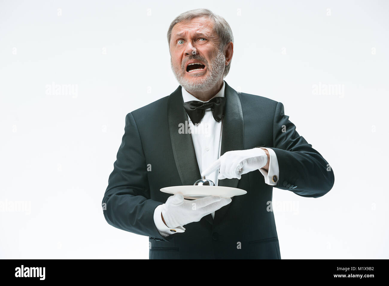 Sad waiter hi-res stock photography and images - Alamy