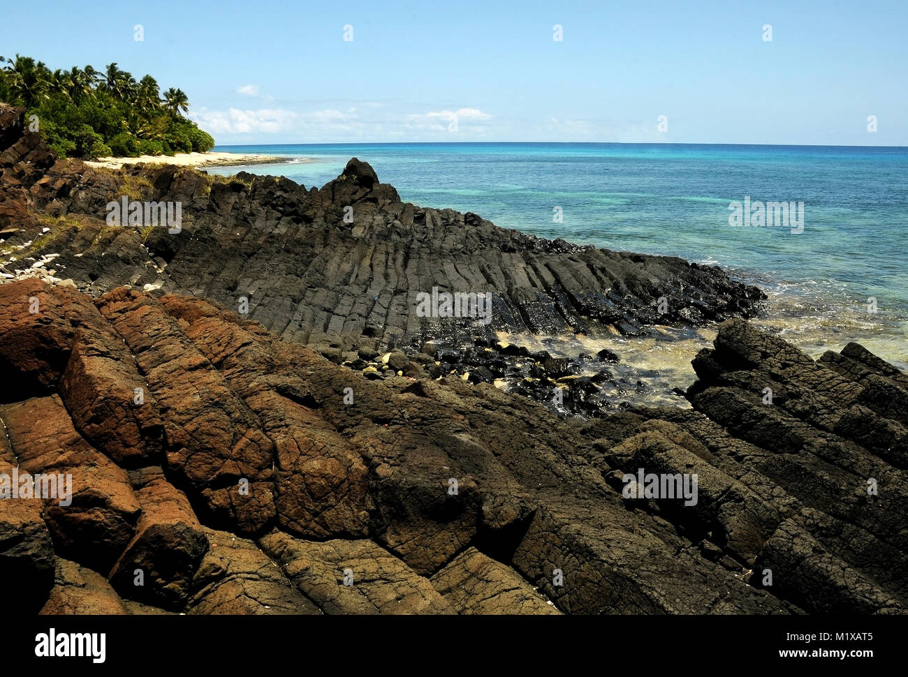 The deserted shore line of Dravuni Island Stock Photo - Alamy