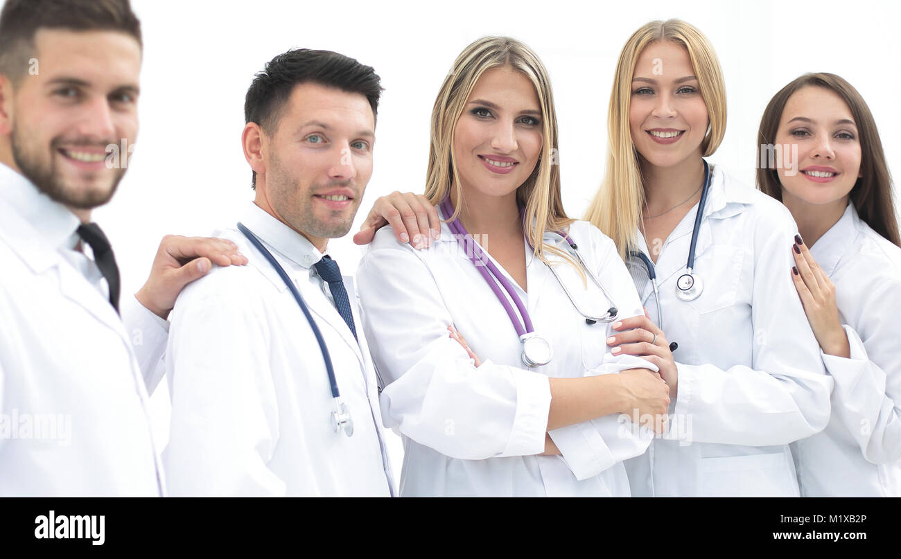 portrait of successful medical team Stock Photo - Alamy