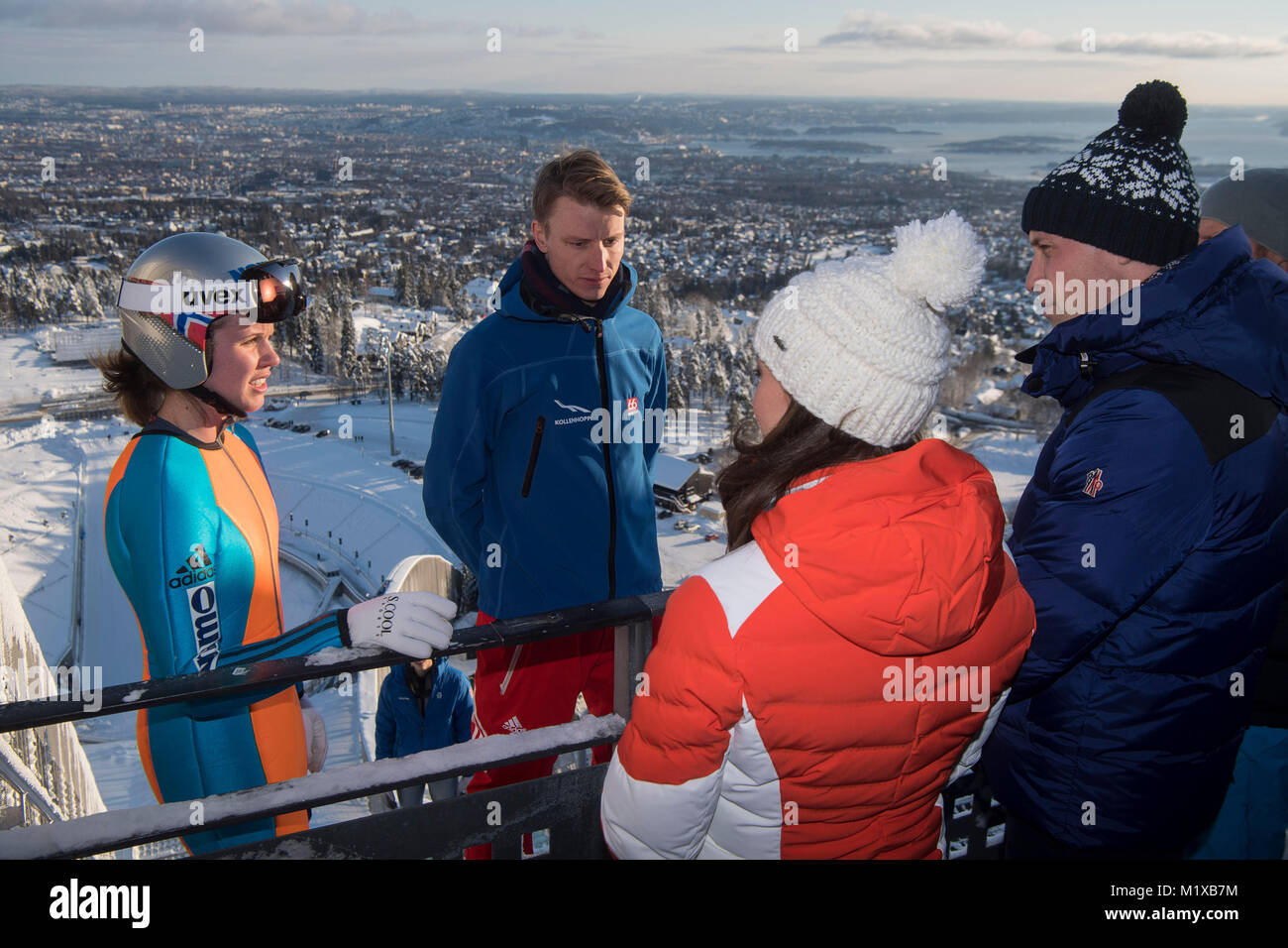 The Duchess of Cambridge and Princess Mette-Marit before meeting junior ...