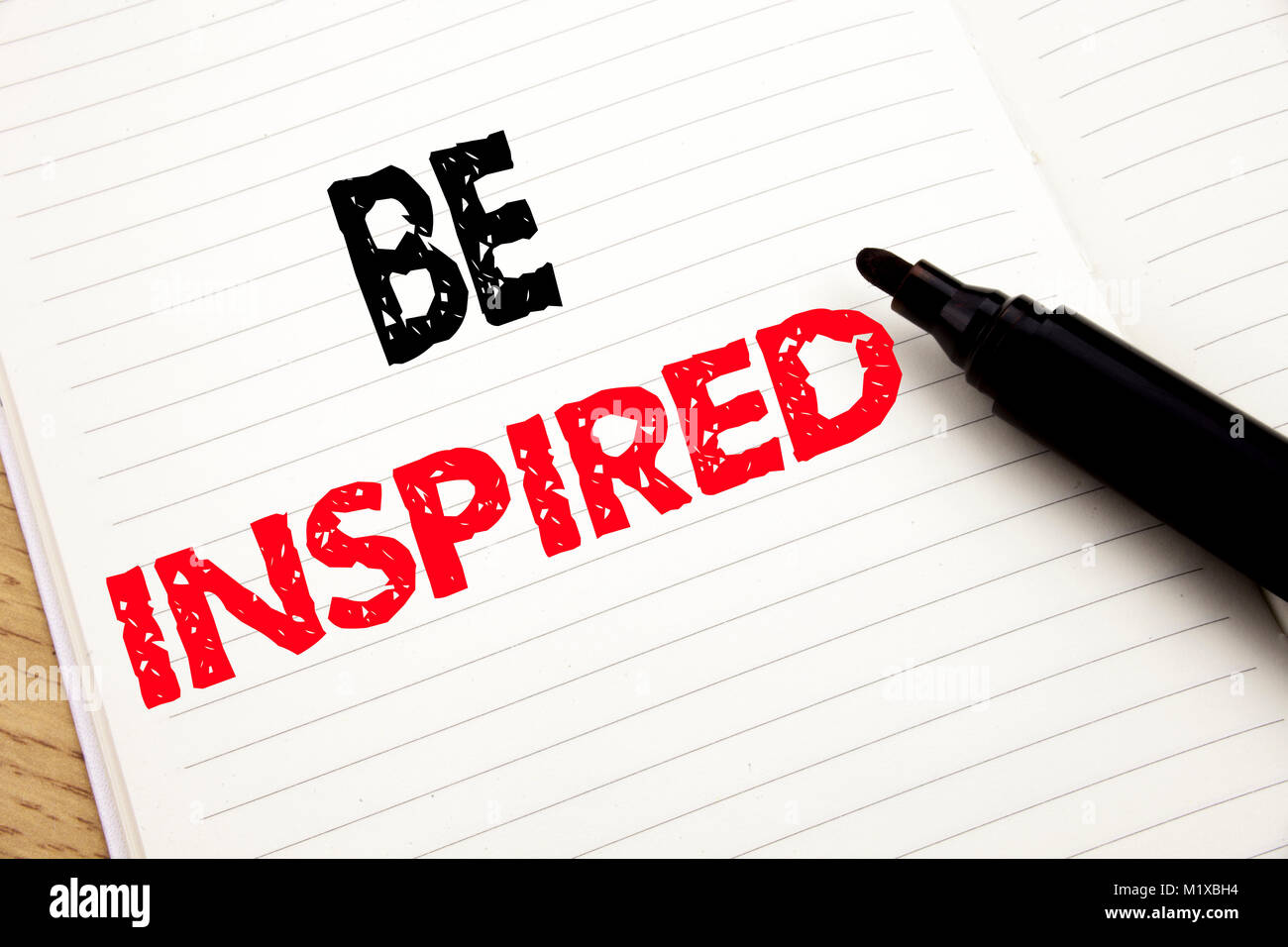 Be Inspired. Business concept for Inspiration and Motivation written on ...