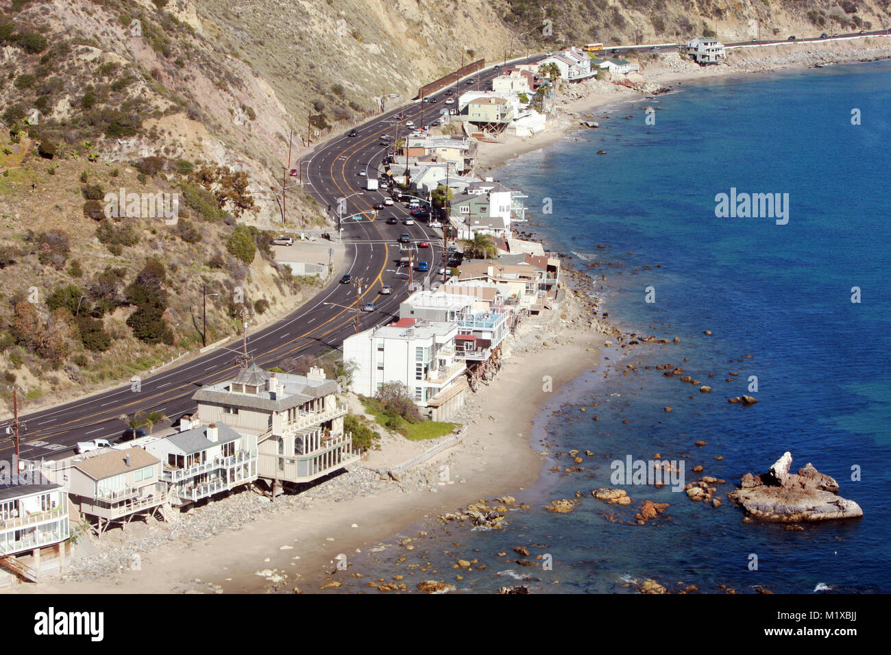 Malibu Aerial High Resolution Stock Photography and Images - Alamy