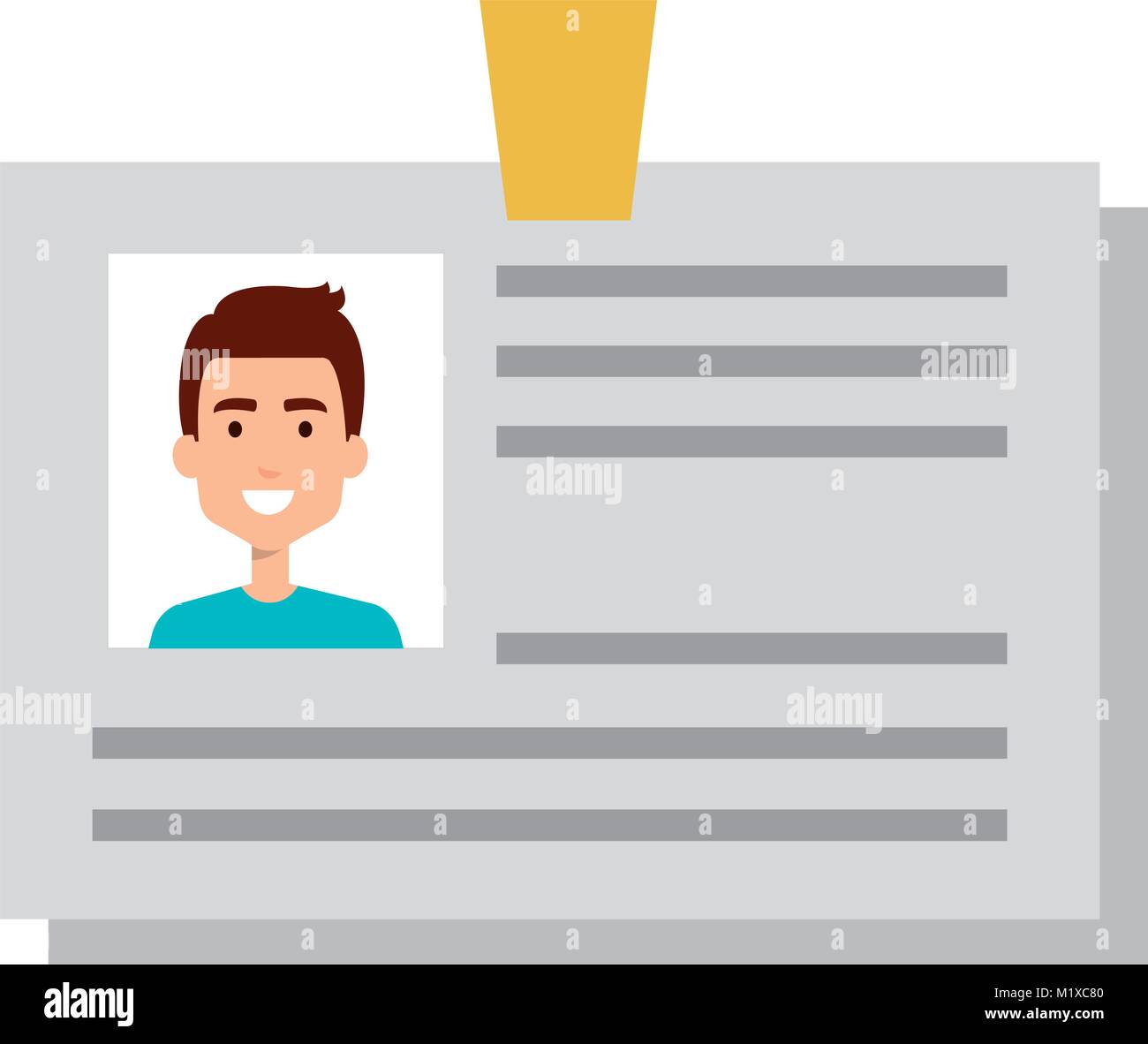 id document card icon Stock Vector Image & Art - Alamy