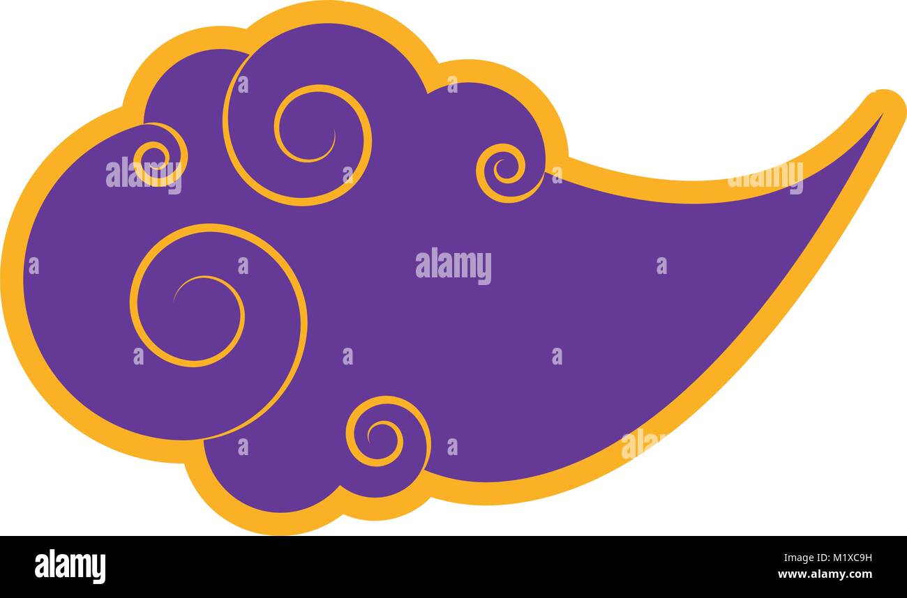Asian cloud icon Stock Vector Image & Art - Alamy