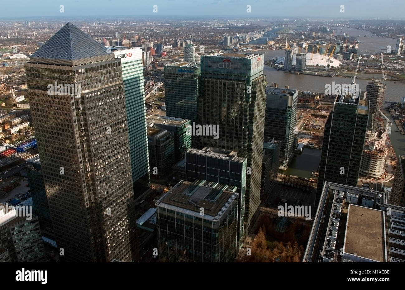 London Bridge area and the Shard London Stock Photo - Alamy