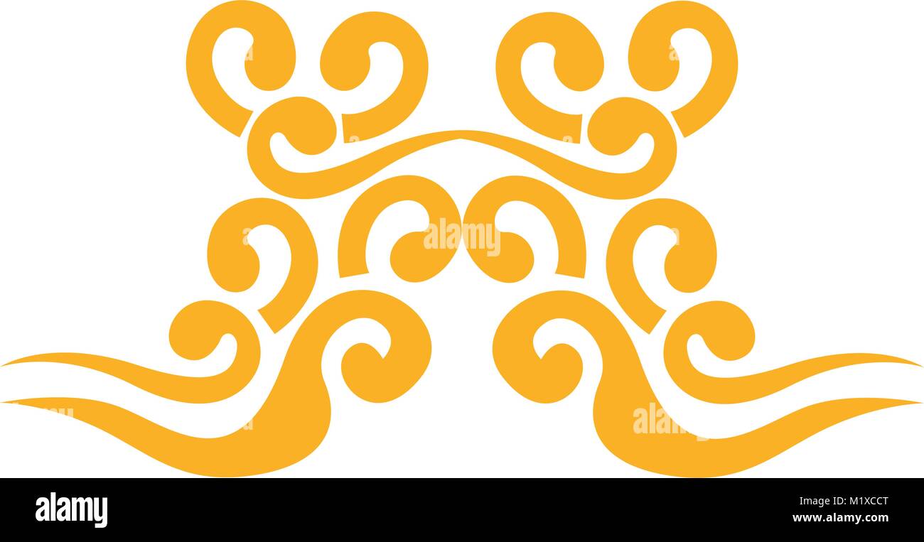 Asian clouds icon Stock Vector Image & Art - Alamy