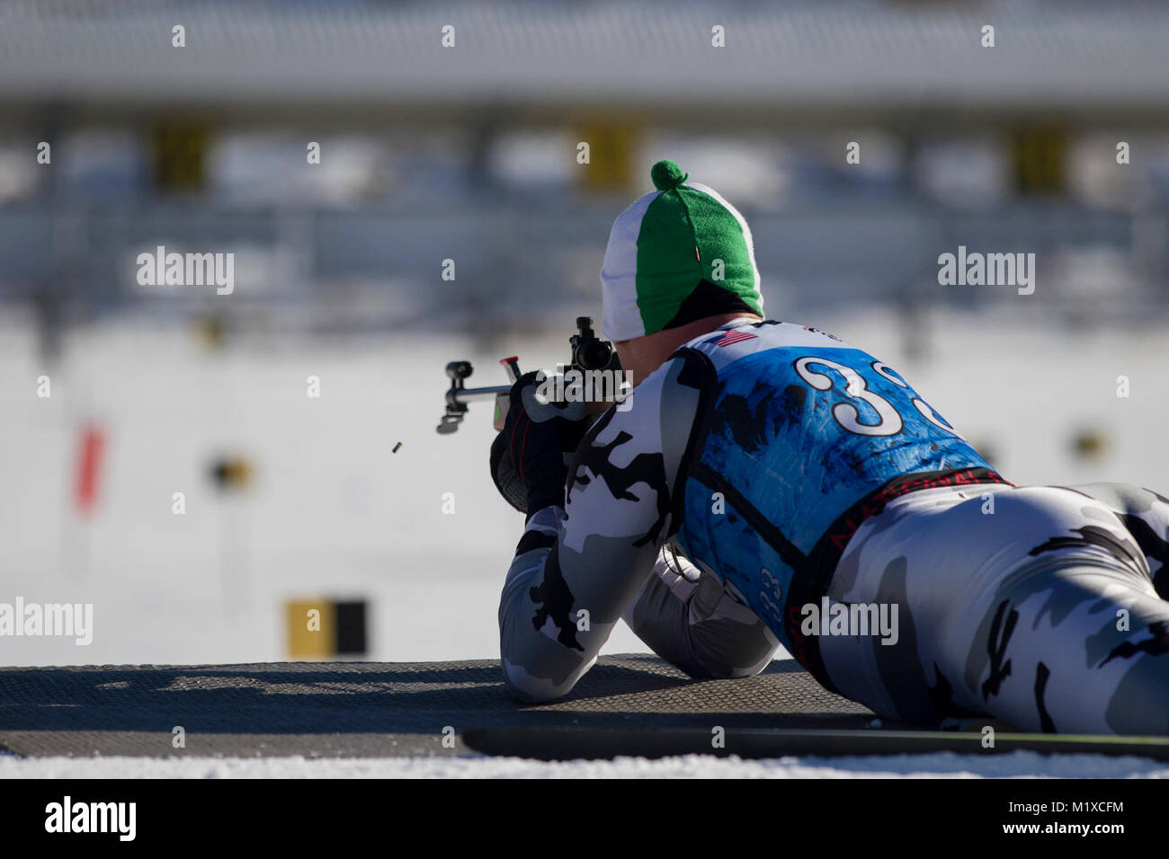 U.S. Army Sgt. Maj. Chad Heron, Wisconsin National Guard Biathlon Team ...